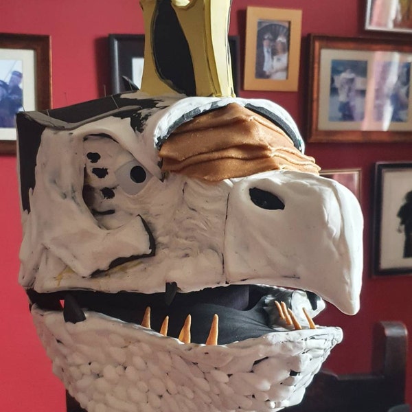 Raptor Mask **digital Pattern** for EVA Foam *video Tutorial on Youtube ...