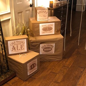 12 Prohibition Bootlegger Crate Labels JPG Set 8.5X11 | Etsy