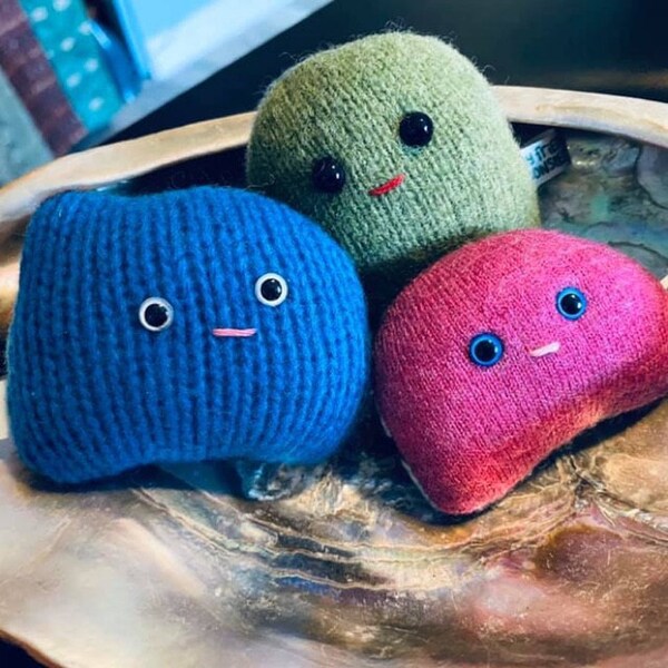 Micro Monsters SET OF 3 Tiny Plush Sweater Monsters Stuffed Monster ...