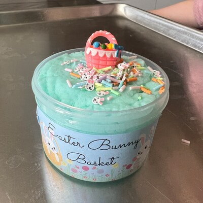 Strawberry Milk Pink Butter Slime, White Cloud Topping, Strawberry ...