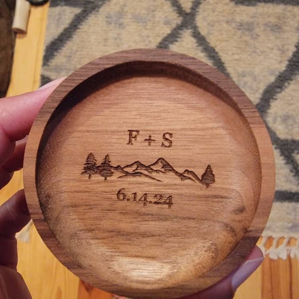 New Parents Decision Flip Coin, Custom Wooden Fun Coin, Decision Making ...