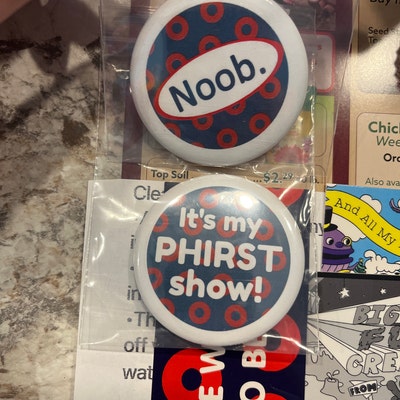 Phish Fishman Donut Sticker Stickers Decal Vinyl 1 Inch Decals - Etsy