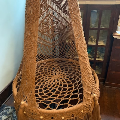 Double Macrame Swing, Double Swing. Design Rocking Chair, Double Swing ...