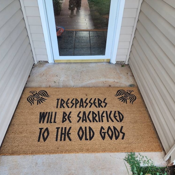 X-LARGE Double Door Doormat, Customized Coir Doormat, Extra Long ...