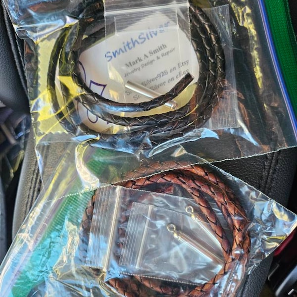 Bolo Cord Replacement With Upgrade to Sterling Silver Tips and High ...