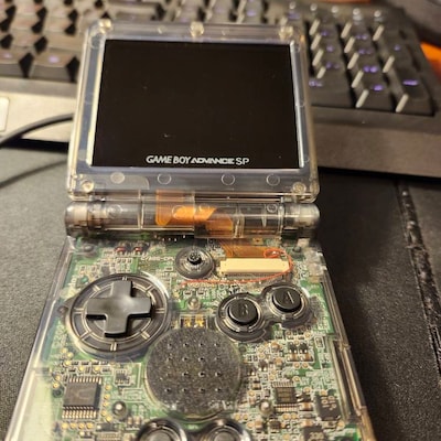 Gameboy Advance GBA Gameboy DMG Themed Backlight IPS V2 Rechargeable ...