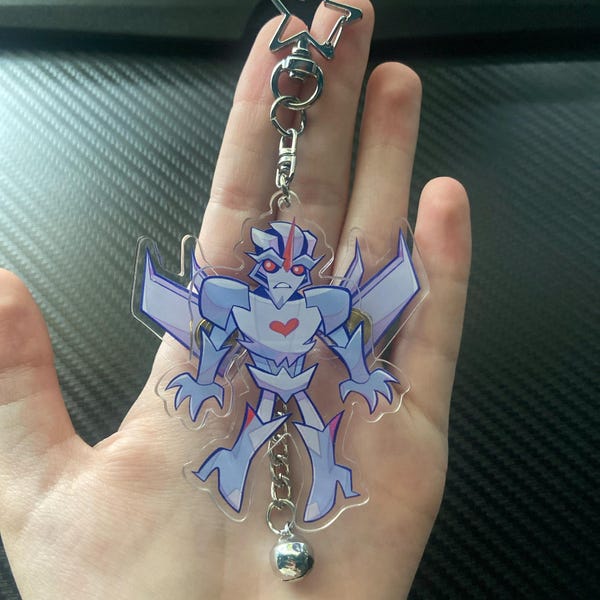Transformers Prime Starscream Wing 3" Keychain - Etsy