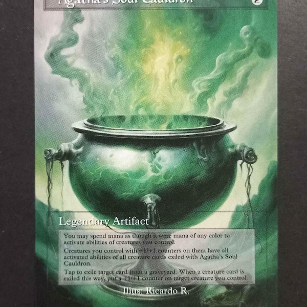 Terror of the Peaks MTG Custom Cards, Commander Alternate Art Magic MTG ...
