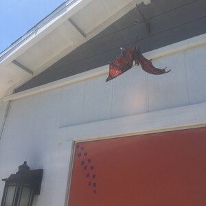 Bat Wind Catcher Bat Wind Spinner Bat Mobile Copper Bat | Etsy