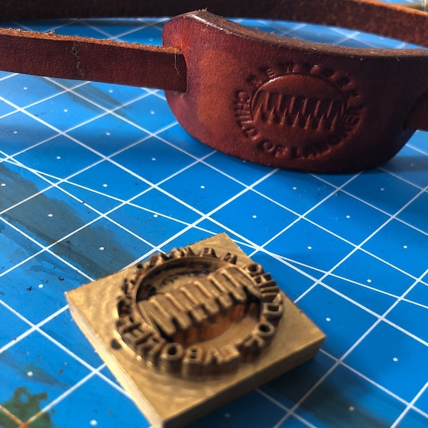 Custom Leather Stamp & Heavy Duty Variable Heat 80 Watt Heating Iron - Etsy
