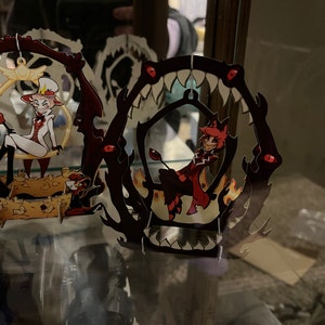 Alastor Hazbin Hotel Paper Craft Standee - Etsy