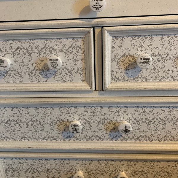 Kitchen Cabinet Knobs Vintage Paris Handmade Kitchen Drawer Pulls ...
