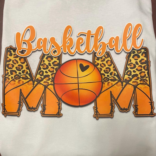 Leopard Basketball Mom DTF Transfer: Ready to Press - Etsy