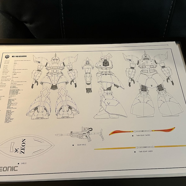 Gundam Poster_gundam_rgm-79(g) and RGM-79SP Gm Sniper Ii_custom Poster ...