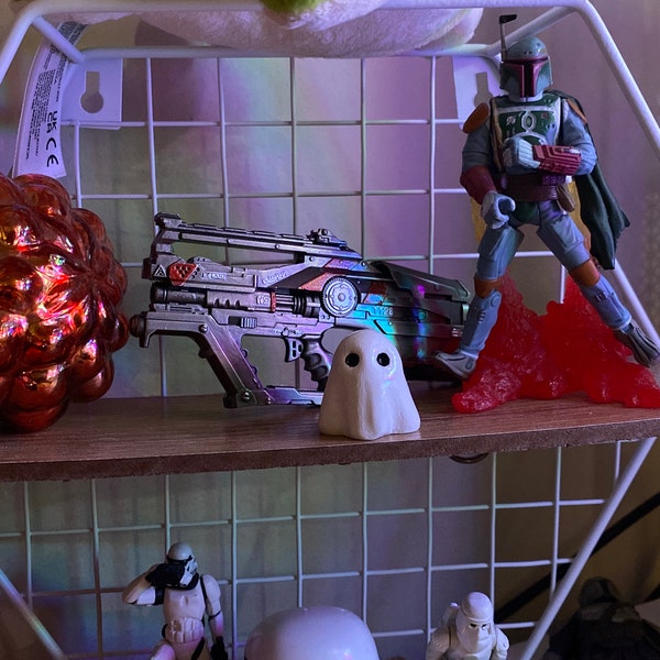 Tiny Clay Ghost Figure - Etsy