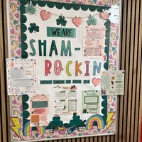 March Bulletin Boards | St. Patrick's Day Bulletin Board | Shamrock ...