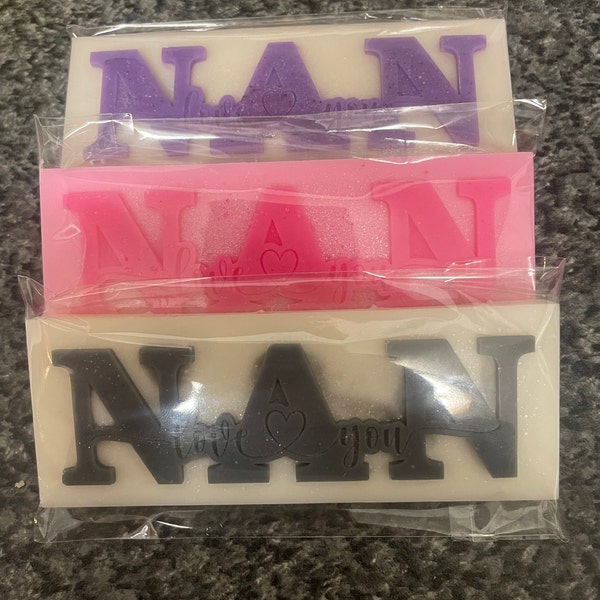 Single Heart Snap Bar Design Wax Melt Bar Silicone Mould - Etsy UK