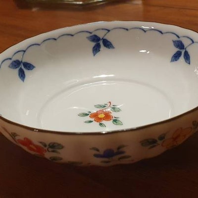 Rare Caroline Smith Abbot Pottery Large Serving, Fruit Bowl Country ...