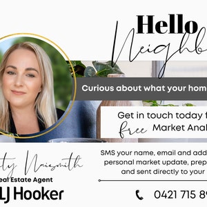 Real Estate Open House Neighbor Flyers Template , Introduction Flyer ...