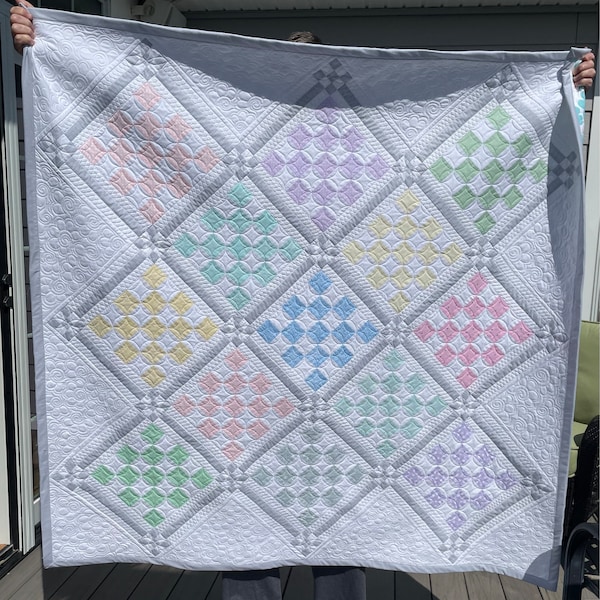 Patchwork Garden 2 Quilt PDF Pattern #185 - Etsy