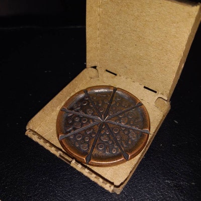 Pizzas of Eight Copper Supreme Pizza Coin - Etsy