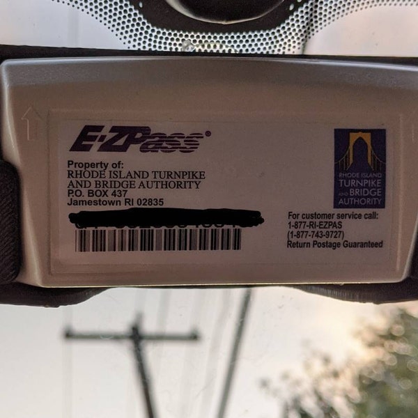 Toll Transponder Holder -EZ- Pass Holder for Small and New EZ Pass - I ...