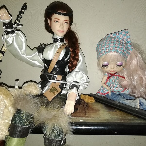 The Monster. Made TO ORDER Ghost Horror Doll Scary Doll Creepy Doll ...