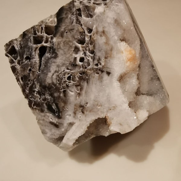 334g Jamesonite Included Fluorite With Quartz - Etsy