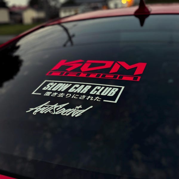 KDM Nation Car Window Sticker, Die-cut Vinyl Decal - Etsy UK