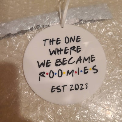Personalized Roommate Christmas Ornament Gift, Christmas Gift for ...