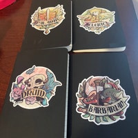 Class Sticker Full Set Individual Class Stickers - Etsy