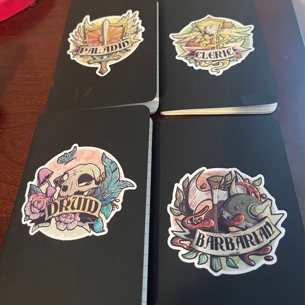 Class Sticker Full Set | Individual Class Stickers - Etsy