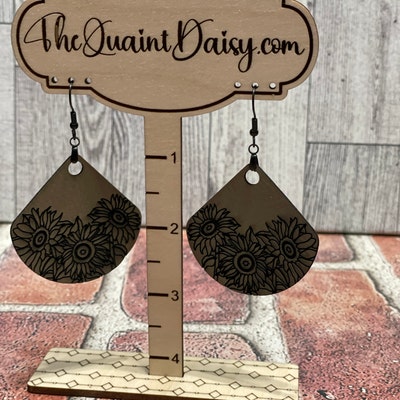 Earring Display Stand SVG Earring Stand SVG Glowforge - Etsy