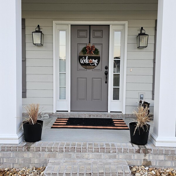 Hockey Front Door Sign If We Aren't Home Check the Rink Hockey Sign ...