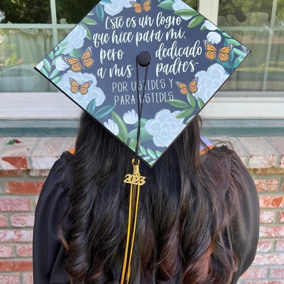 Western Grad Cap CARDSTOCK Graduation Cap Design Cowgirl Grad Cap ...