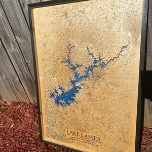 Seneca Lake New York Printable Map, Seneca Lake Wall Art, Seneca Lake ...