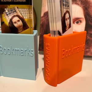 Book Shaped Bookmark Holders Bundles Available 3D Printed Bookish ...