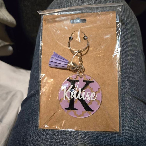 Personalized Monogram Keychains, Monogram Key Chain, Key Fob, Monogram ...