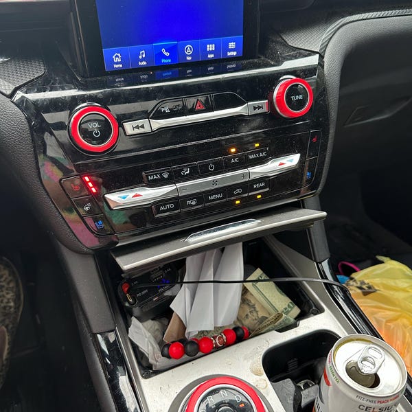 Knob Cover Set for Ford Explorer 2020 - 2024 Interior Accessories Knob ...