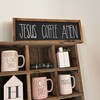 Jesus Coffee Amen Christian Sign for Coffee Station, Gift for Coffee ...