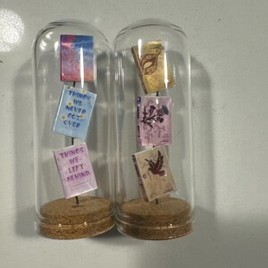 Personalized Mini Book Jar Handmade Mini Book Gift for Book Lover Year ...