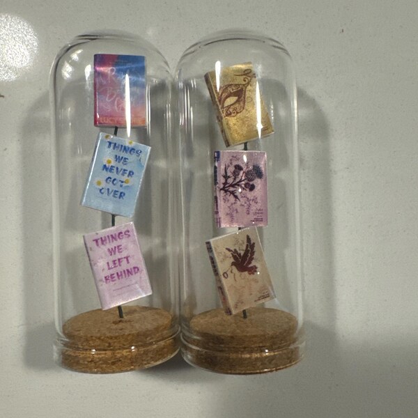 Custom Favorite Book Mini Display Bookish Gift for Book Lover Tiny Book ...