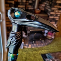 Octopus Walking Cane,carved Walking Cane,wooden Walking Cane, Elegant ...