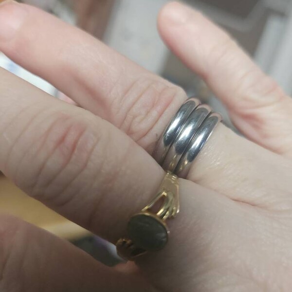 Arthritis Dainty Ring,gold Arthritis Ring,statement Arthritis Ring ...