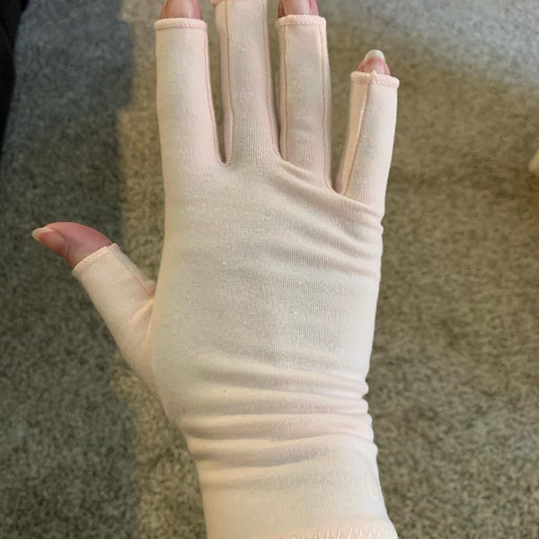 Classic Black Compression Gloves for Arthritis, Hand Pain, Hand Therapy ...