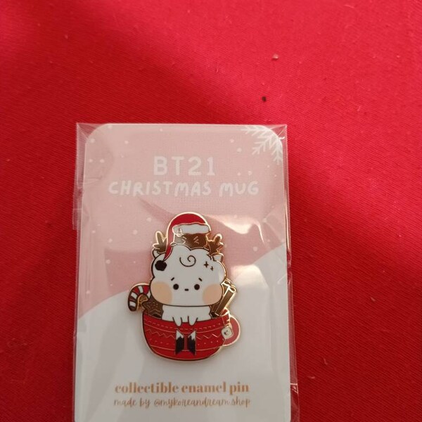 Pin's Cooky's Brachiosaurus (BT21) En émail / BTS Bangtan Fan Merch ...