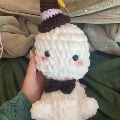 Boo the Ghost Crochet Plushie Pattern - Etsy