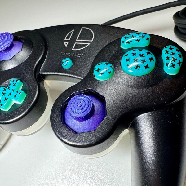 Custom OEM Gamecube Shells Ganondorf the Legend of Zelda Custom Painted ...