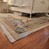 Chinese Art Deco Peking Rug 90 Line Silk Hand Knotted Rug Aubusson ...