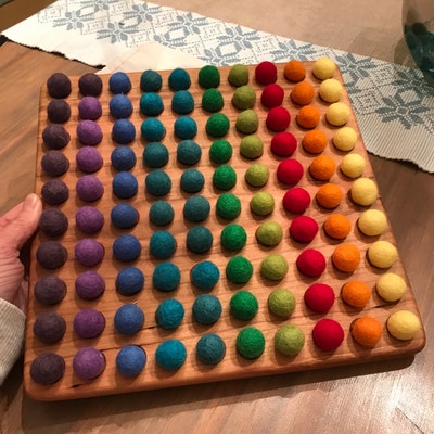 The Original Hundred Board Hundred Frame 100 Board Counting Board ...